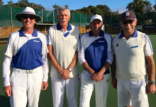 Men's 1 to 8 Fours Result - Bowls North Harbour