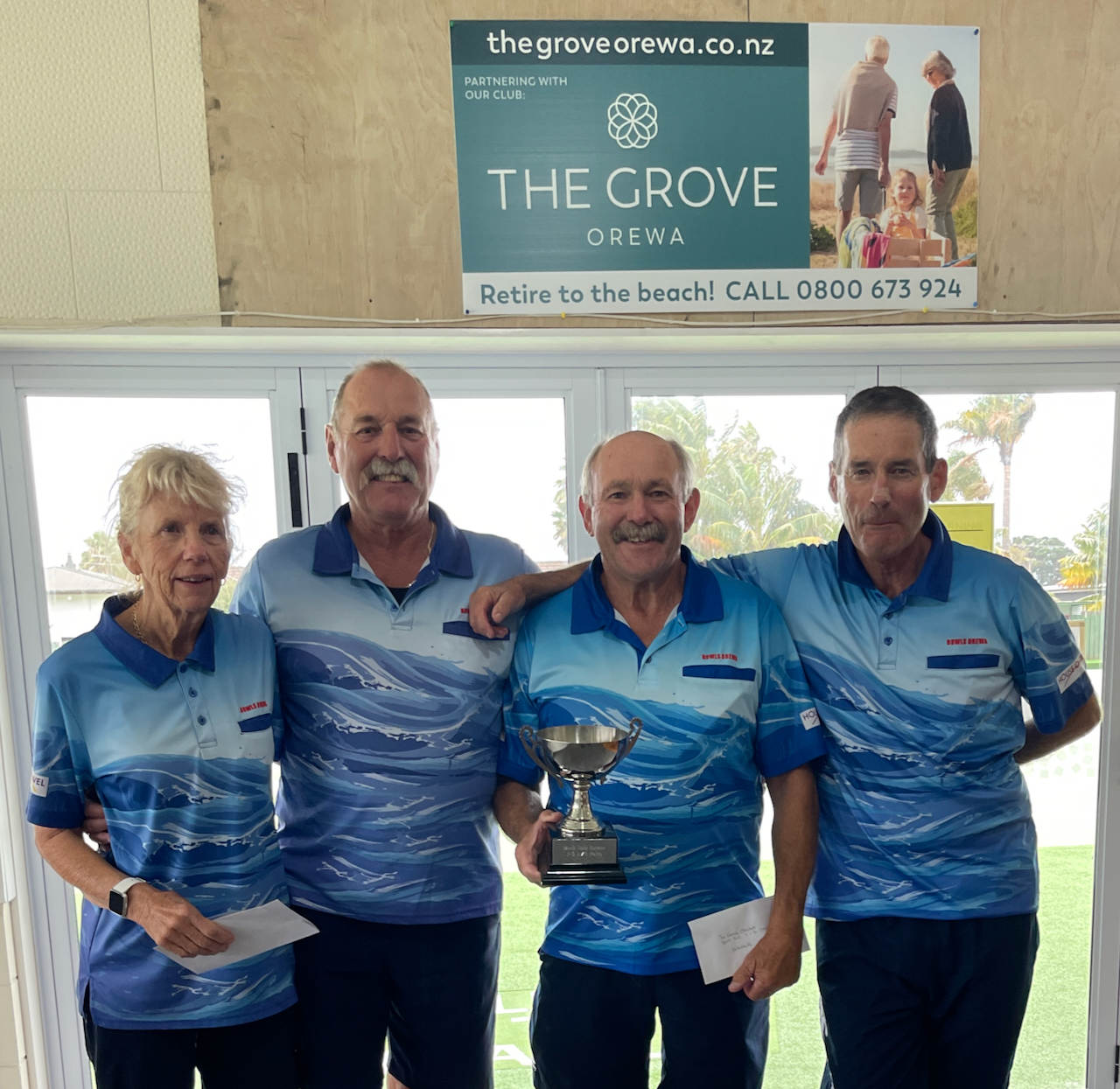 The Grove Orewa, BNH 1-5 Any Combination Pairs - Bowls North Harbour